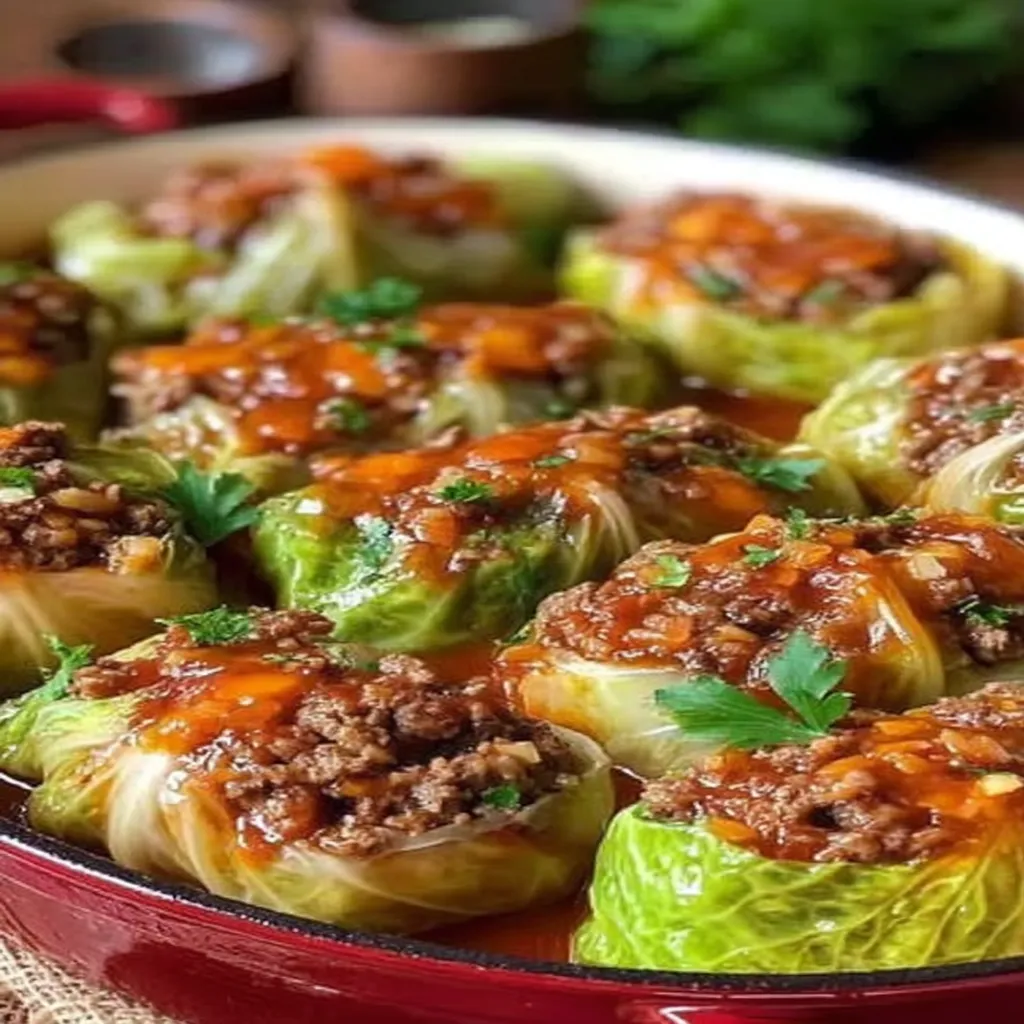 Italian Stuffed Cabbage Rolls - Recipes Maren