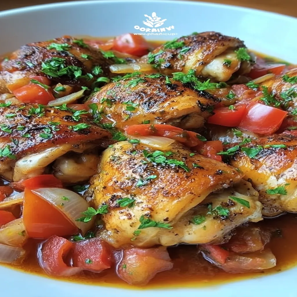 Rustic Chicken Cacciatore - Recipes Maren