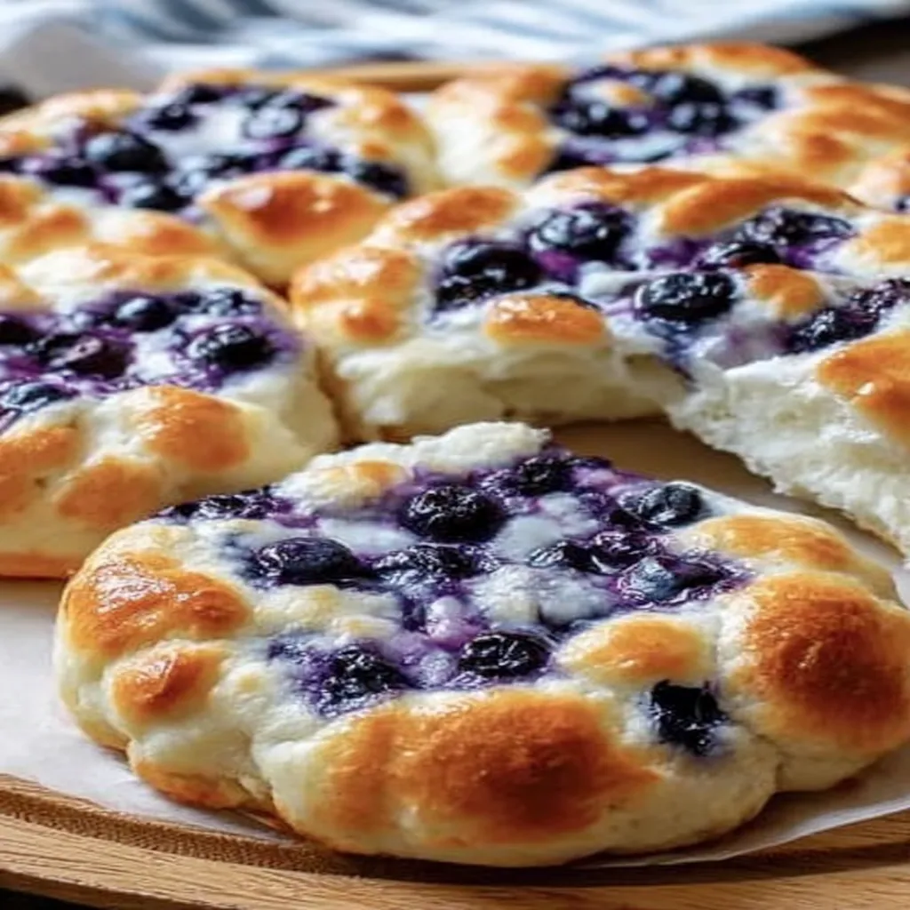 How to Make Savory Fluffy Cottage Cheese Blueberry Cloud Bread: 11 ...