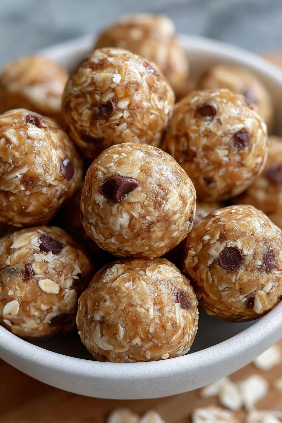 4 Ingredient Energy Oatmeal Balls – Recipes Maren