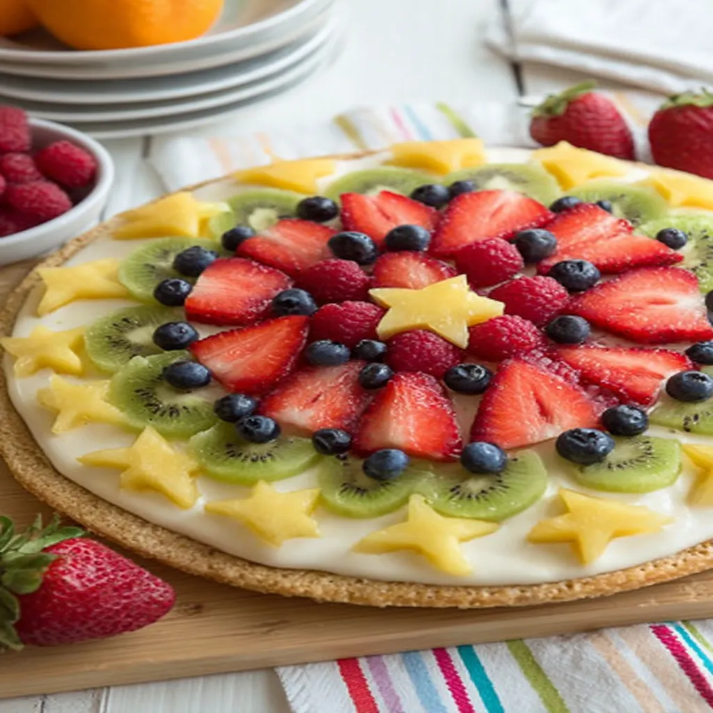 Irresistible Fruit Pizza with Cream Cheese Frosting Recipe: 6 Yummy ...