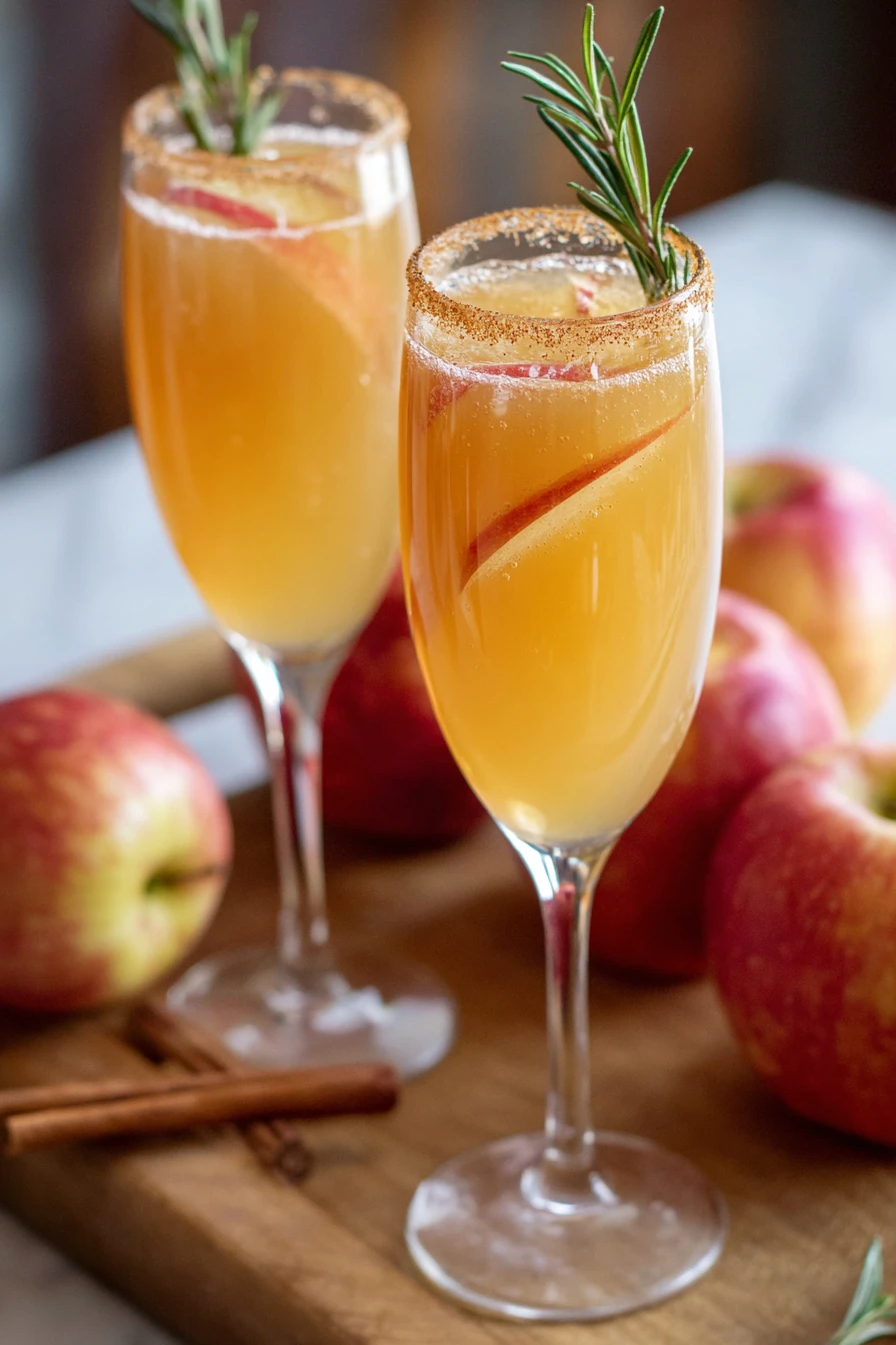 Apple Cider Mimosa - Recipes Maren