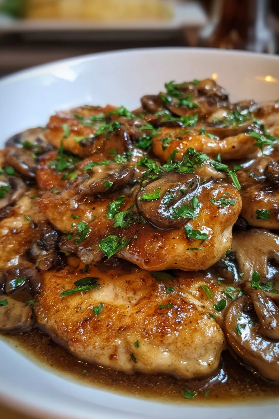 Authenic chicken marsala - Recipes Maren