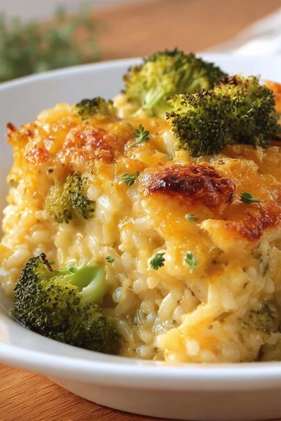 Cheesy Broccoli Rice Casserole Recipe - Recipes Maren