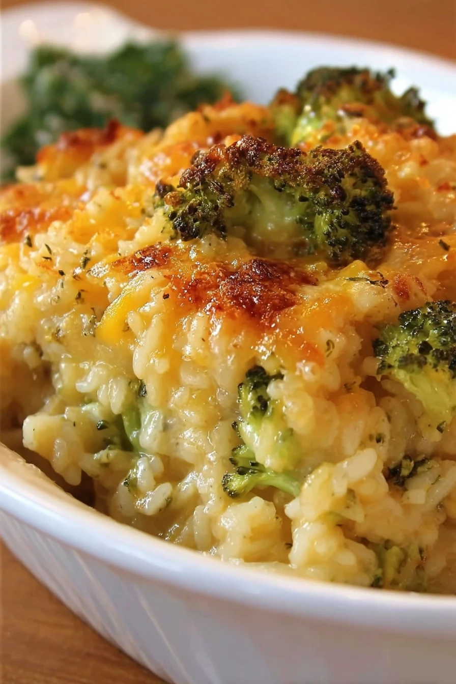 Cheesy Broccoli Rice Casserole Recipe - Recipes Maren