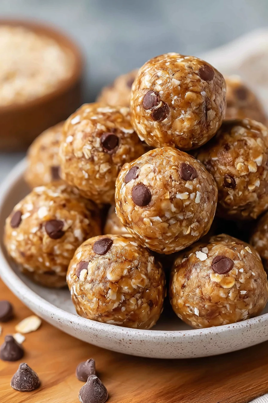 Easy Peanut Butter Energy Balls Recipe Recipes Maren