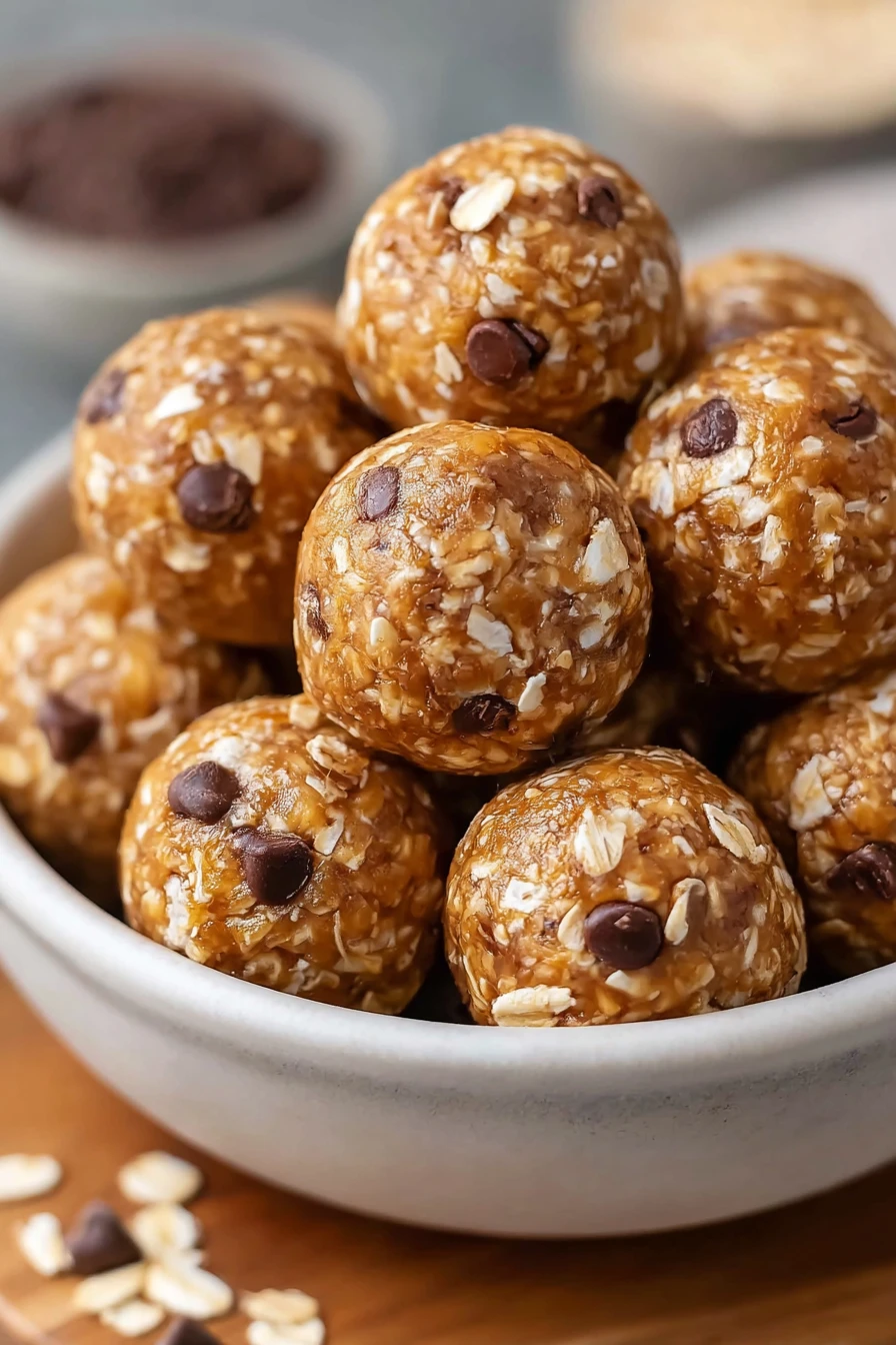 Easy Peanut Butter Energy Balls Recipe Recipes Maren