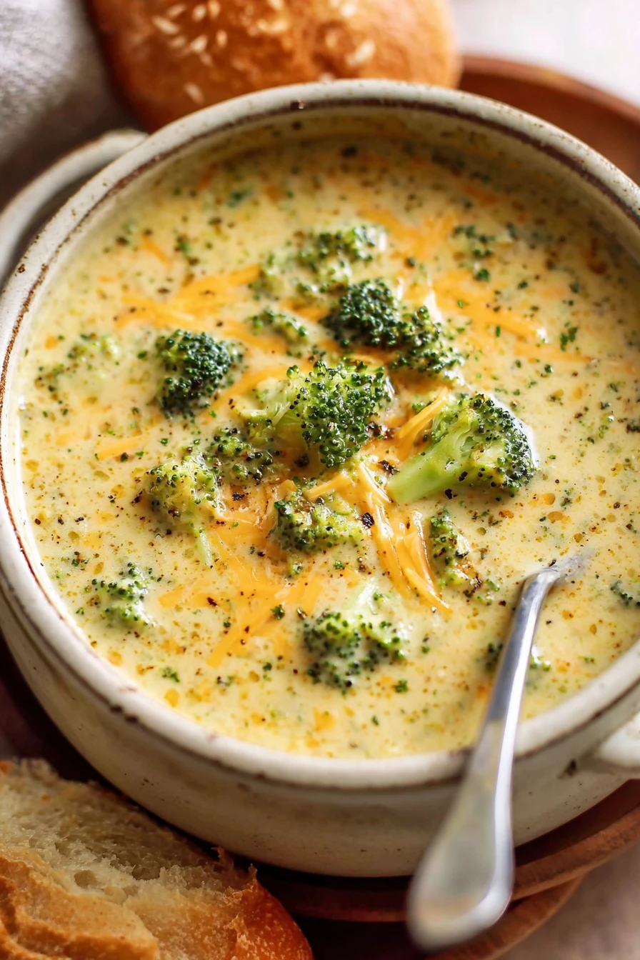 Healthy Broccoli Cheddar Soup – Recipes Maren