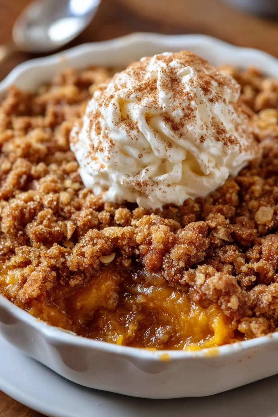 Homemade Pumpkin Pie Crisp - Recipes Maren