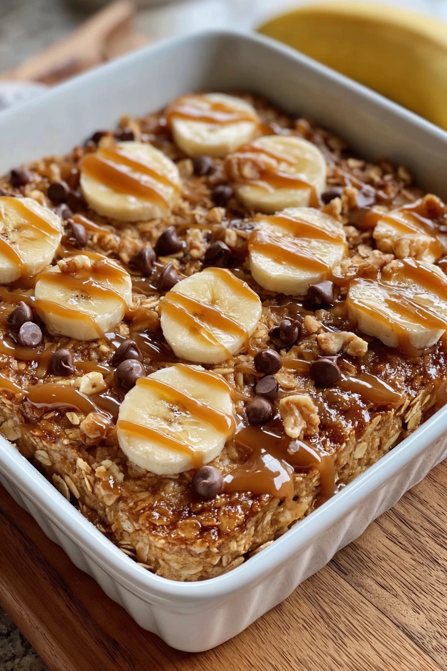Peanut Butter Banana Oatmeal Bake – Recipes Maren