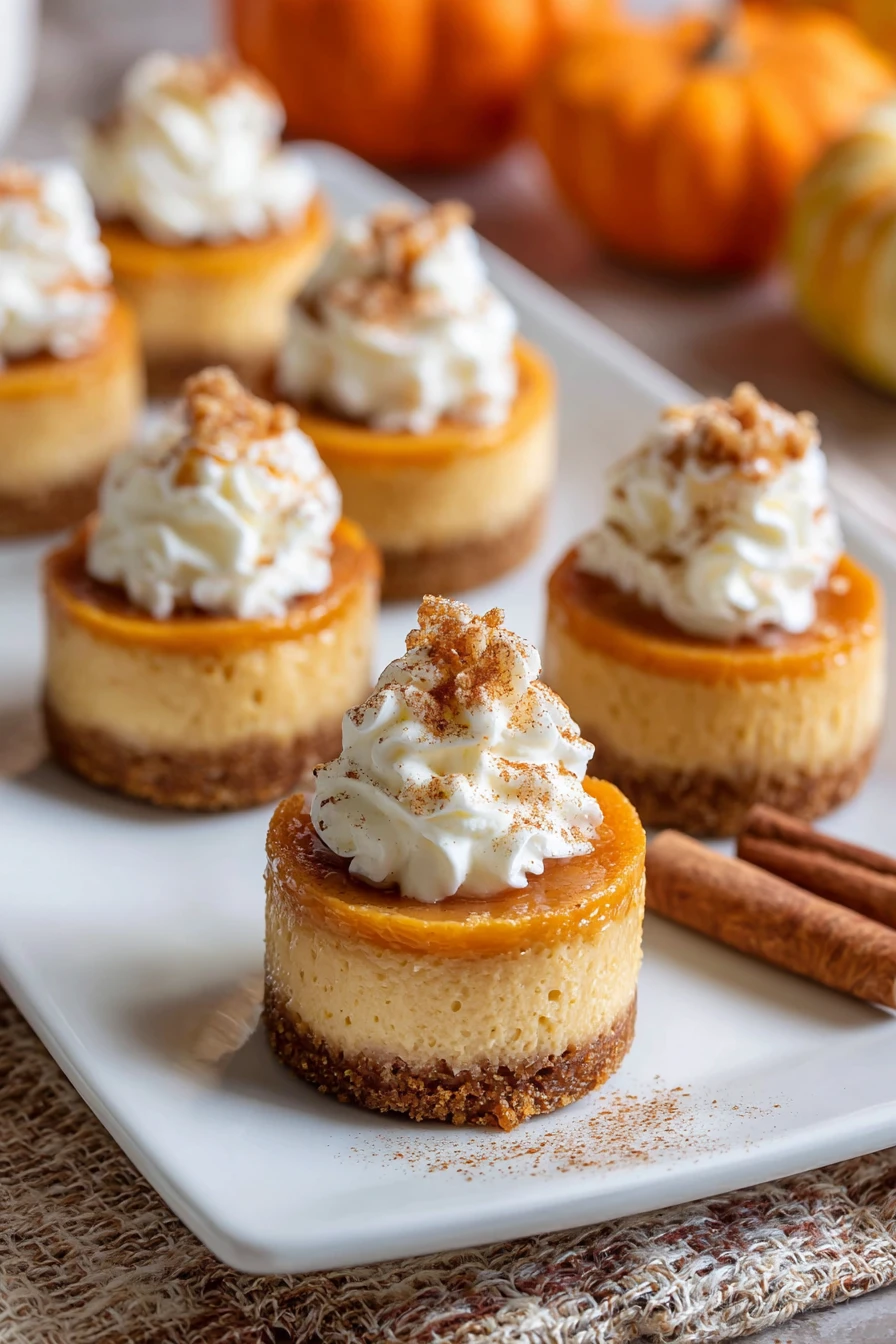 Mini Pumpkin Cheesecakes Recipes Maren