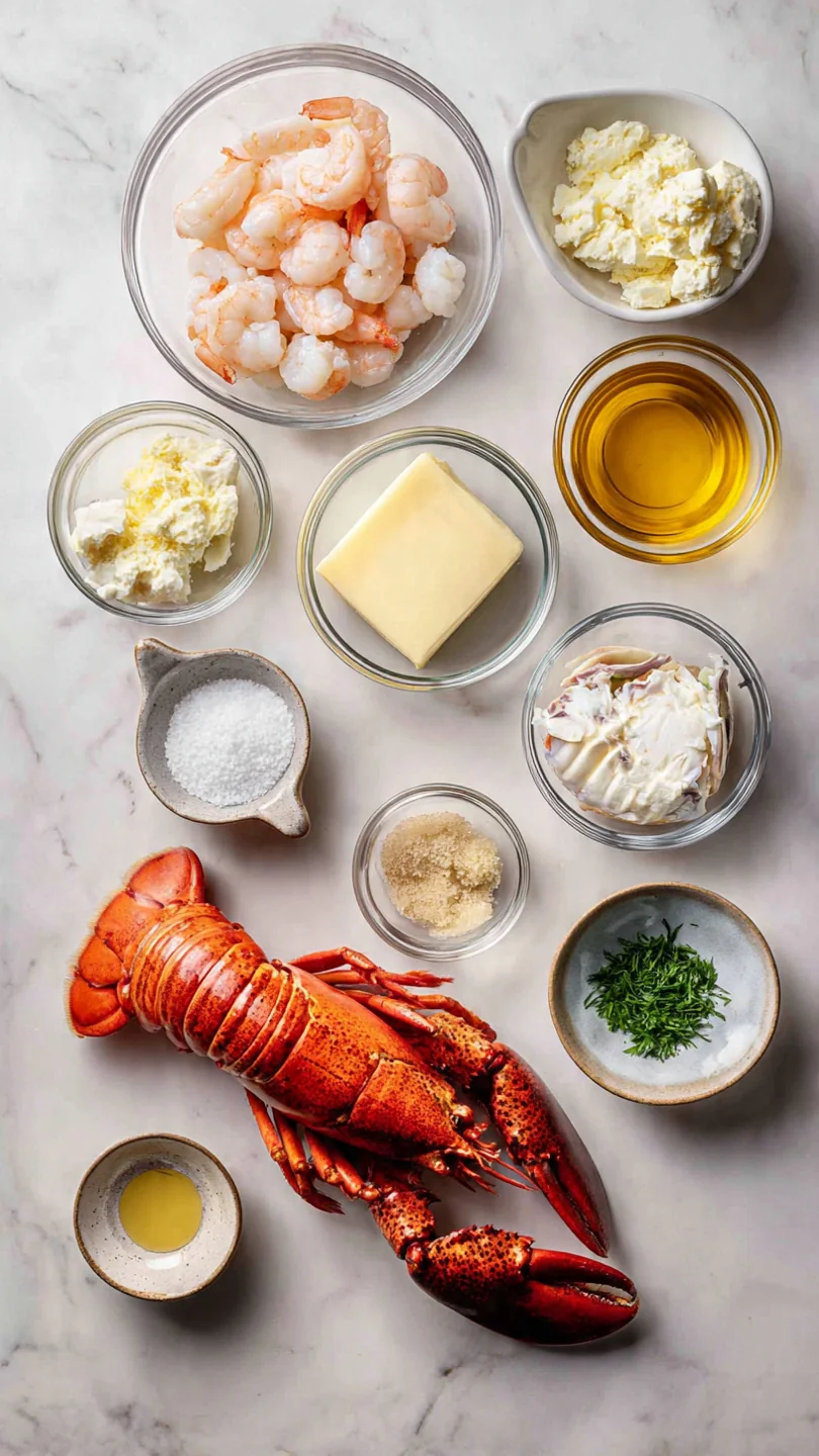Stuffed Lobster With Creamy Shrimp, Scallops And Crab Meat – Recipes Maren