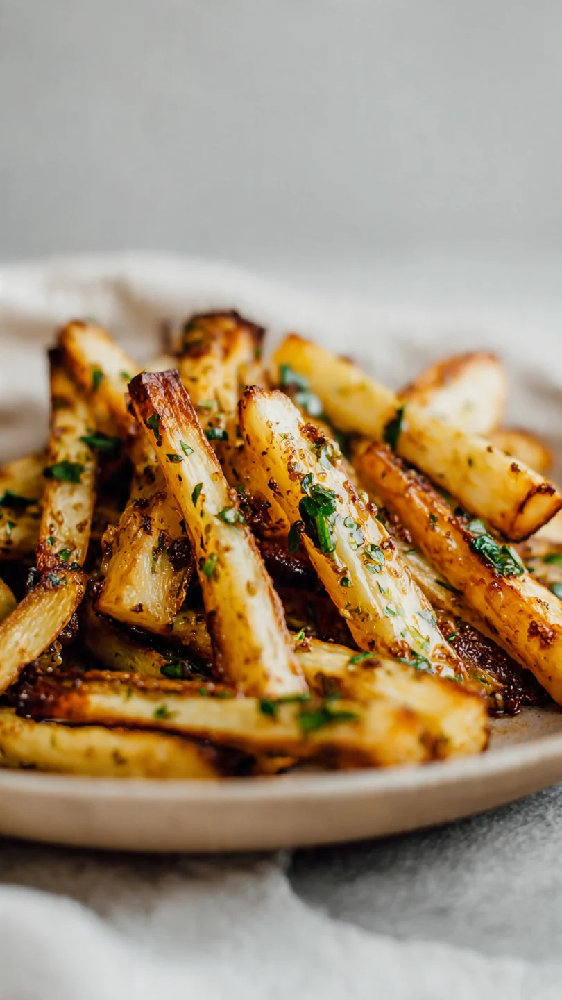 Garlic Butter Roasted Parsnips – Recipes Maren