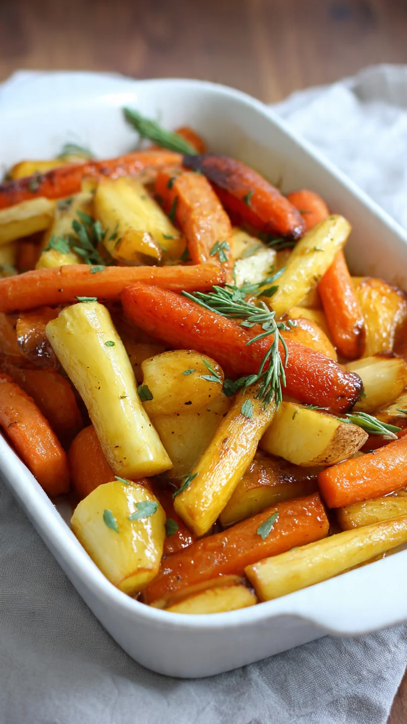 Roasted Honey Glazed Carrots & Parsnips – Recipes Maren