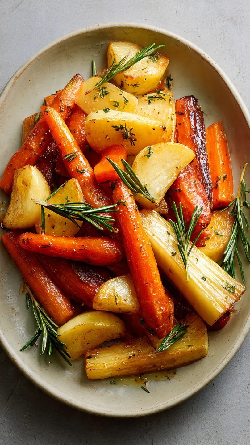 Roasted Honey Glazed Carrots & Parsnips – Recipes Maren